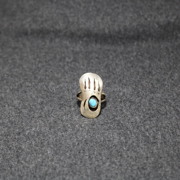Jewelry | Vintage Handmade Native 925 Sterling Silver Natural Turquoise ...